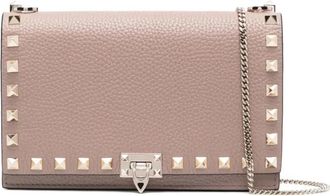 Valentino Garavani Femme, Sacs, Rose, Taille: ONE Size Mini Rockstud Crossbody Bag