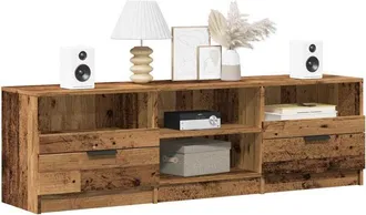vidaXL Vidaxl - Meuble tv vieux bois 150x33,5x45 cm bois ding&eacute;nierie