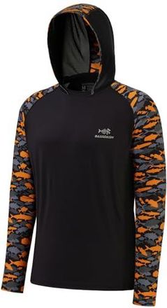 Bassdash Chemise de pêche à Manches Longues UPF 50 pour Homme