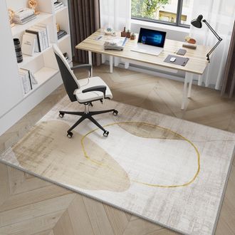 Generic Stuhlunterlage Gaming Bodenschutzmatte rutschfest Bürostuhl Matte Bodenmatte(Style18,160x230cm)