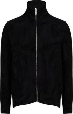 Au Printemps Paris Cardigan maille Gefil &agrave; col montant en laine m&eacute;lang&eacute;e