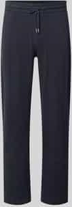 Lindbergh Straight Fit Sweatpants in Musselin-Optik
