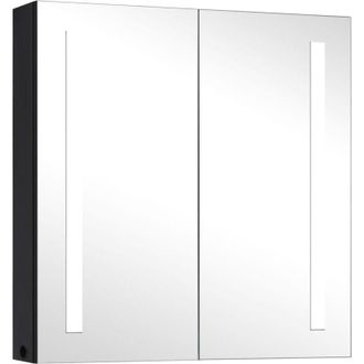 vidaXL LED-Spiegelschrank f&uuml;rs Bad 62x14x60 cm - Vidaxl