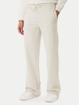 Calvin Klein Jeans Jogginghose Embossed Monologo LV047F206G Beige Wide Leg