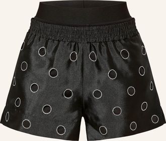 Sandro Sandro Shorts Mit Schmucksteinen Und Cut-Outs schwarz