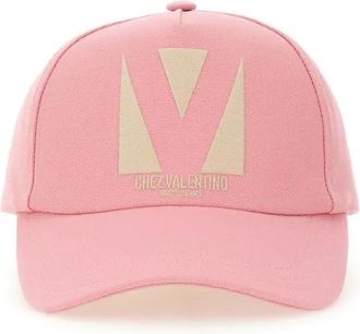 Valentino Garavani Caps & Mützen - Structured Cotton Baseball Hat - Gr. 56 - in Rosa - für Damen