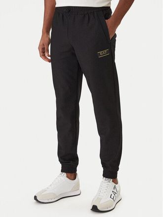 Emporio Armani Jogginghose 7M001341 AF21099 Schwarz Regular Fit