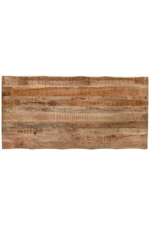 Landscape Tischplatte, Natur, Holz, Mangoholz, 90x5.5x180 cm, Esszimmer, Tische, Esstische, Tischsysteme, Tischplatte