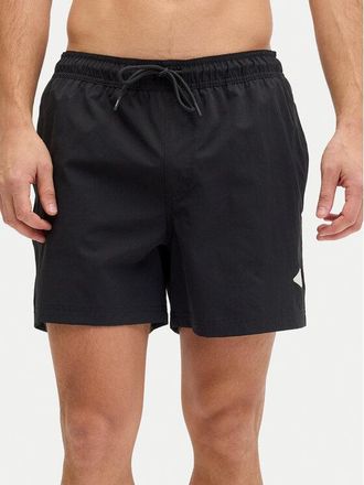 Jack & Jones Jack & Jones Badeshorts Maui Tropic 12291385 Schwarz Regular Fit