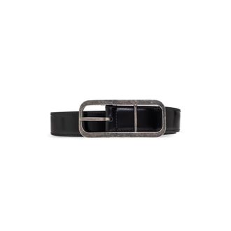 Dolce & Gabbana Brushed Calfskin Belt - - Accessories - Herren - Schwarzk - 95 CM