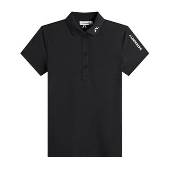 J.Lindeberg Femme, Tops, Noir, Taille: 44 FR Tour Tech Polo