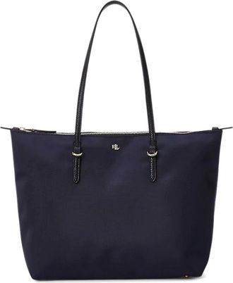 Ralph Lauren Sac Keaton 26 en nylon - Femme - Sacs - Bleu - Taille: ONE Size