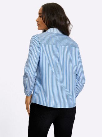 Heine Klassische Bluse Bluse Langarm