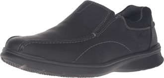 Clarks Herren Cotrell Step Slipper, Schwarz &ouml;lig, 45 EU