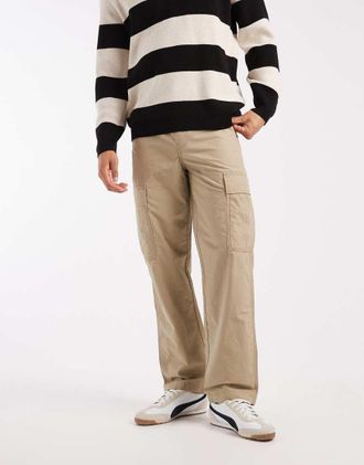 Levi's XX - Pantalon cargo droit - Gris clair