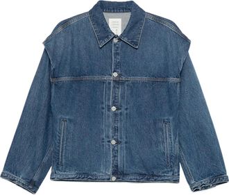 Kuro Jacke mit Knopfleiste - Blau