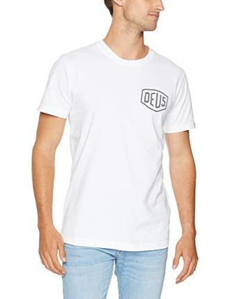 Deus Ex Machina Camperdown Address Short Sleeve T-Shirt X Large White