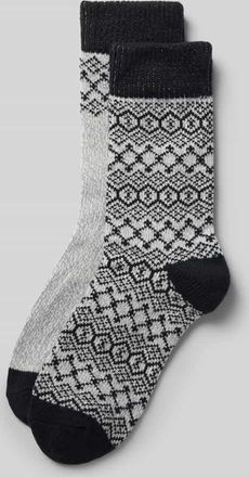 Camano W&auml;rmende Socken in Strick-Optik