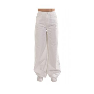 Emporio Armani Wide-Leg Denim Jeans - - Jeans - Damen - Wei&szlig; - W28