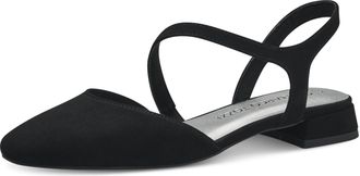 Marco Tozzi Damen Slingpumps Elegant Vegan, Schwarz (Schwarz), 37 EU