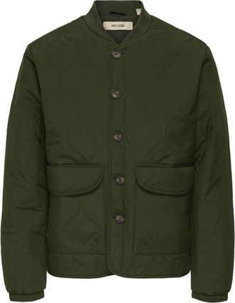 Only & Sons Herren Onsanton Quilt Jacket OTW, Rosin, l