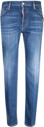 Dsquared2 Homme, Jeans, Bleu, Taille: XS Jean Slim Bleu Aw24