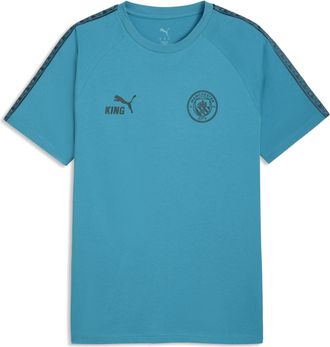 Puma T-shirt KING Manchester City Homme, Accessoires, Bleu, XXL