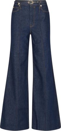 Zimmermann Femme, Jeans, Bleu, Taille: W26 Jean &agrave; jambe large Pantalon