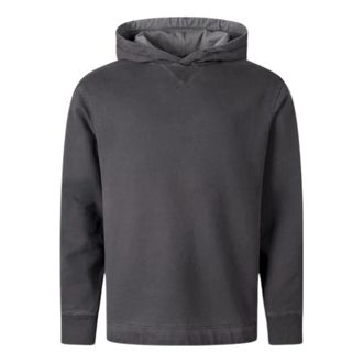 Ten c Airbrushed Garment Dyed Fleece - - Sweatshirts & Hoodies - Herren - Blau - M