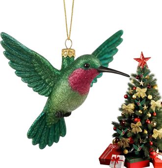 Generico Kolibri f&uuml;r den Weihnachtsbaum | K&uuml;nstlerische und Sammlerdekoration | f&uuml;r Weihnachtsbaum | f&uuml;r Familie, Freunde, Erwachsene, Wohnzimmer, Party, Urlau