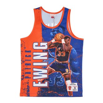 Mitchell & Ness NBA Burst Mesh Tank Top - - Sport - Herren - Mehrfarbig - M