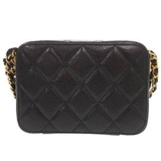 Chanel Pre-owned Vintage Schultertasche - - Pre-owned - Damen - Schwarzk - ONE SIZE