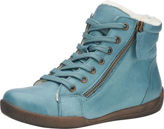 Andrea Conti Damen Schnürer Sneaker, Petrol, 36 EU