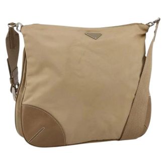 Prada Sac bandouli&egrave;re vintage doccasion - Femme - Pre-owned - Beige - Taille: ONE Size