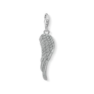 Thomas Sabo Thomas Sabo Unisex Charm-Anh&auml;nger Fl&uuml;gel Charm Club 925 Sterling Silber 1707-637-21