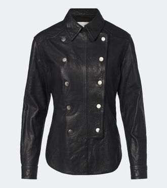 Isabel Marant Chemise Valdy en cuir
