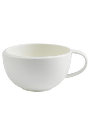 Villeroy & Boch Kaffeetasse New Moon, Wei&szlig;, Keramik, Uni, 290 ml, Kaffee & Tee, Tassen, Kaffeetassen