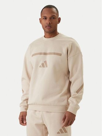 adidas Sweatshirt Z.N.E. KE4705 Beige Loose Fit