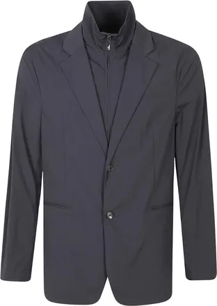 Emporio Armani Herren, Jacken, Blau, MGr&ouml;&szlig;e