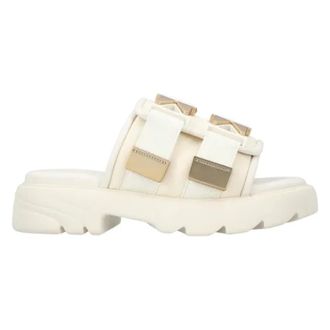 Bottega Veneta Leder sandals - - Shoes - Damen - Wei&szlig; - 37 EU