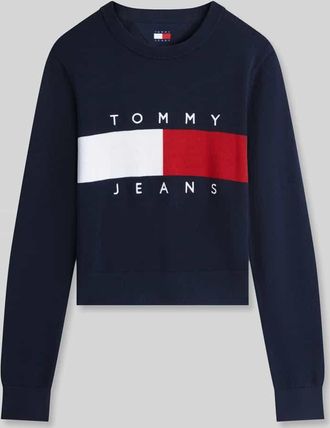 Tommy Jeans Regular Fit Pullover aus reiner Baumwolle