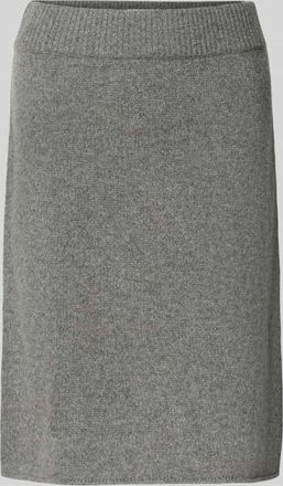 Christian Berg Knielanger Strickrock mit elastischem Bund