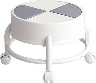 Generic Niedriger Hocker mit Rollen, niedriger Rollsitz - Rollbarer niedriger Stuhlsitz mit Rollen | Niedriger Sitz für Zuhause, Salon, robuster mobiler Tritt