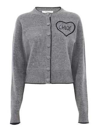 Chlo&eacute; Cardigan - Gris