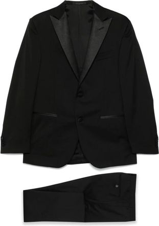 Corneliani Homme, Costumes, Noir, Taille: 2XL Smoking Jacket
