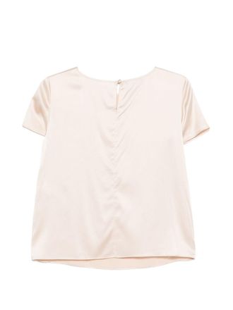 Emporio Armani Silk Blouse - Beige