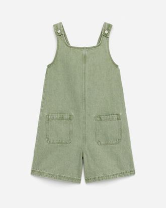 Arket Denim-Jumpsuit -Gr&uuml;n