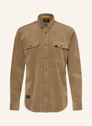 Camel Active Camel Active Samt-Overshirt gelb