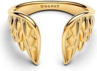 Pandora Pandora Bague pour Femme Marvel Thor Ailes Doré 164222C00, 54/17,2, Argent Sterling, Pas de gemme