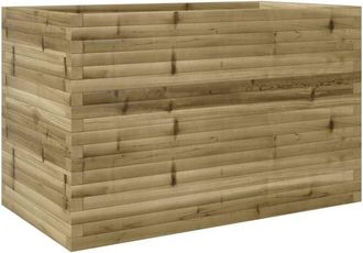 vidaXL Vidaxl - Jardinière 110x60x68,5 cm bois de pin imprégné